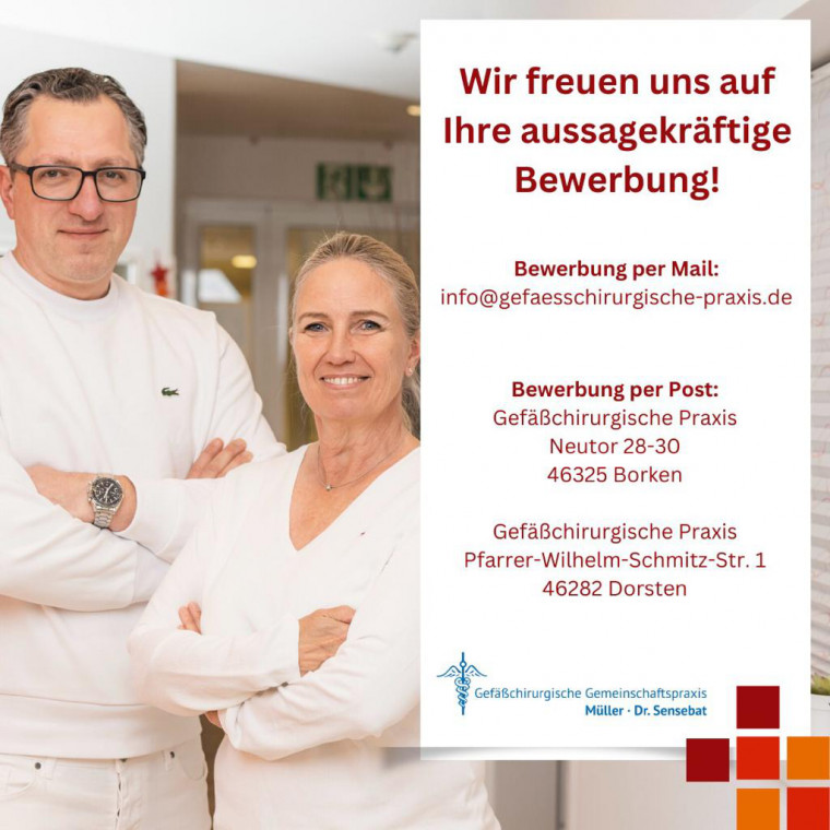 Willkommen in unserem Team! | Praxis für Gefäßchirurgie